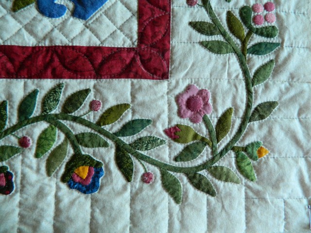 Civil War Bride Quilt Block 1 | Simple Bird Applique