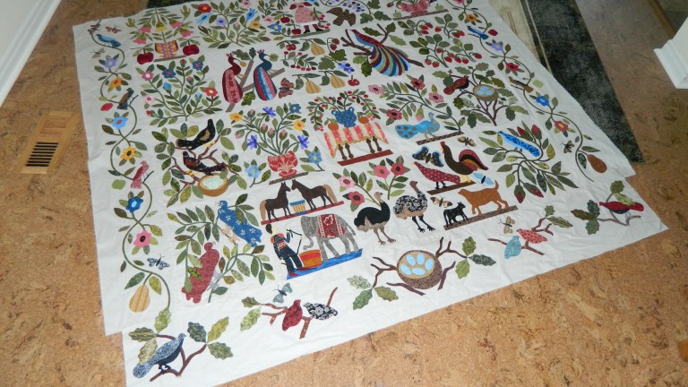 Civil War Bride Quilt | Simple Bird Applique | Page 2