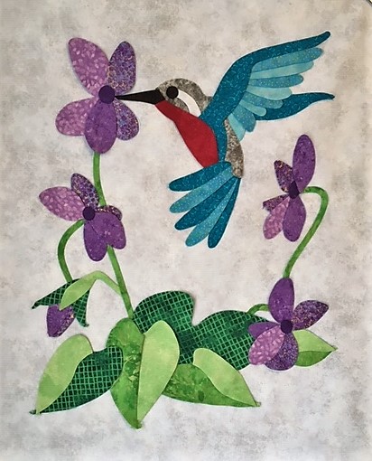 The Hummingbird | Simple Bird Applique