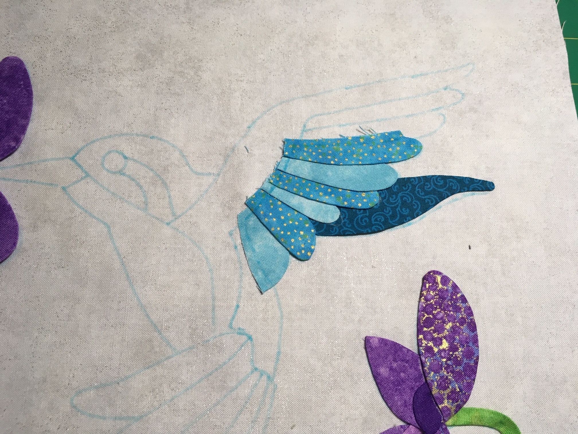The Hummingbird | Simple Bird Applique